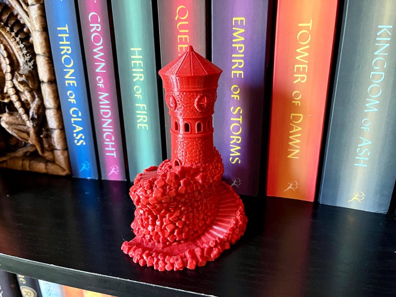 Forbidden Watchtower Bookshelf Decor - Bookshelf Castle Tower 3D ...