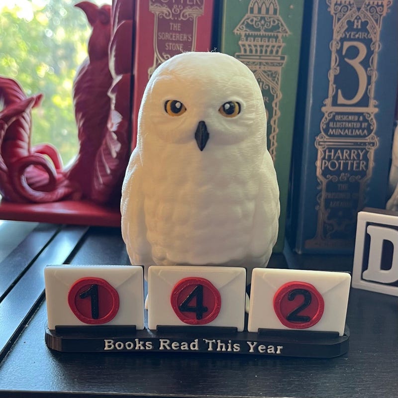 Hedwig Bookends - Etsy