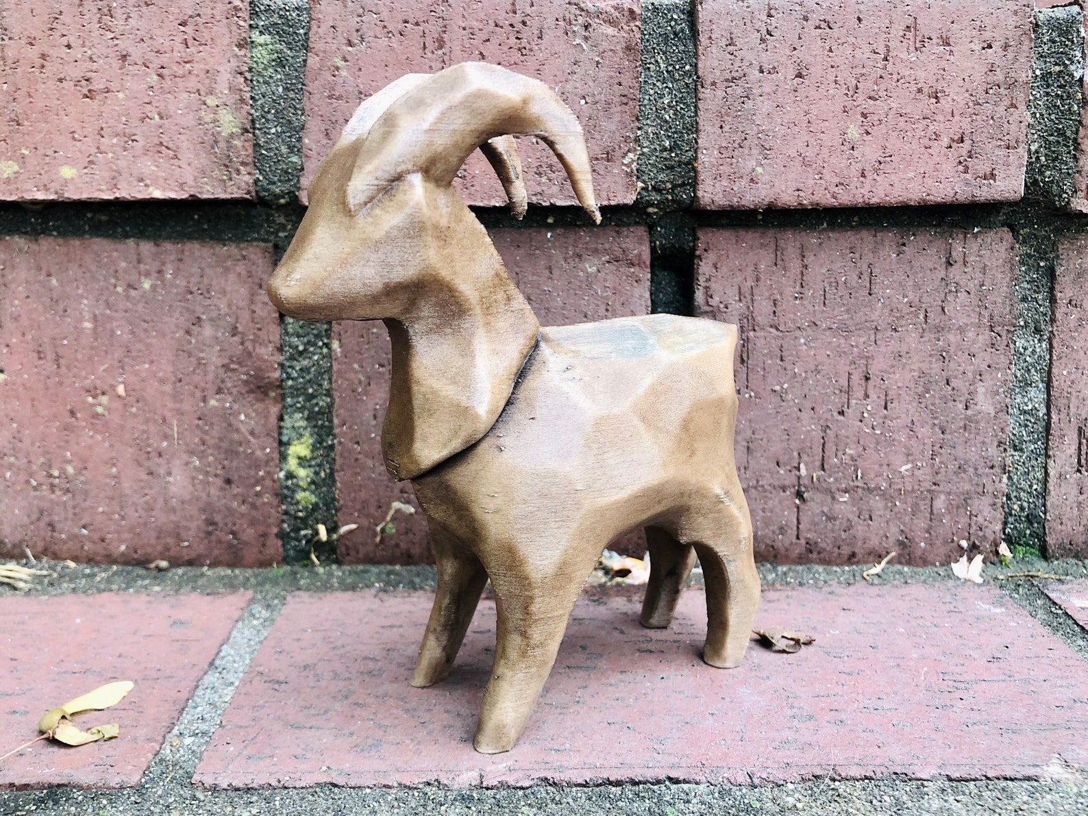 3D Printed Hand-painted Goat of Warding Statue Figure Inspired - Etsy