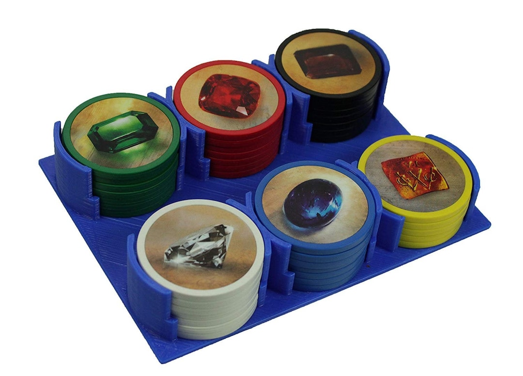 3D Printed Splendor Board Game Gem Token Holder and Organizer - Etsy ...