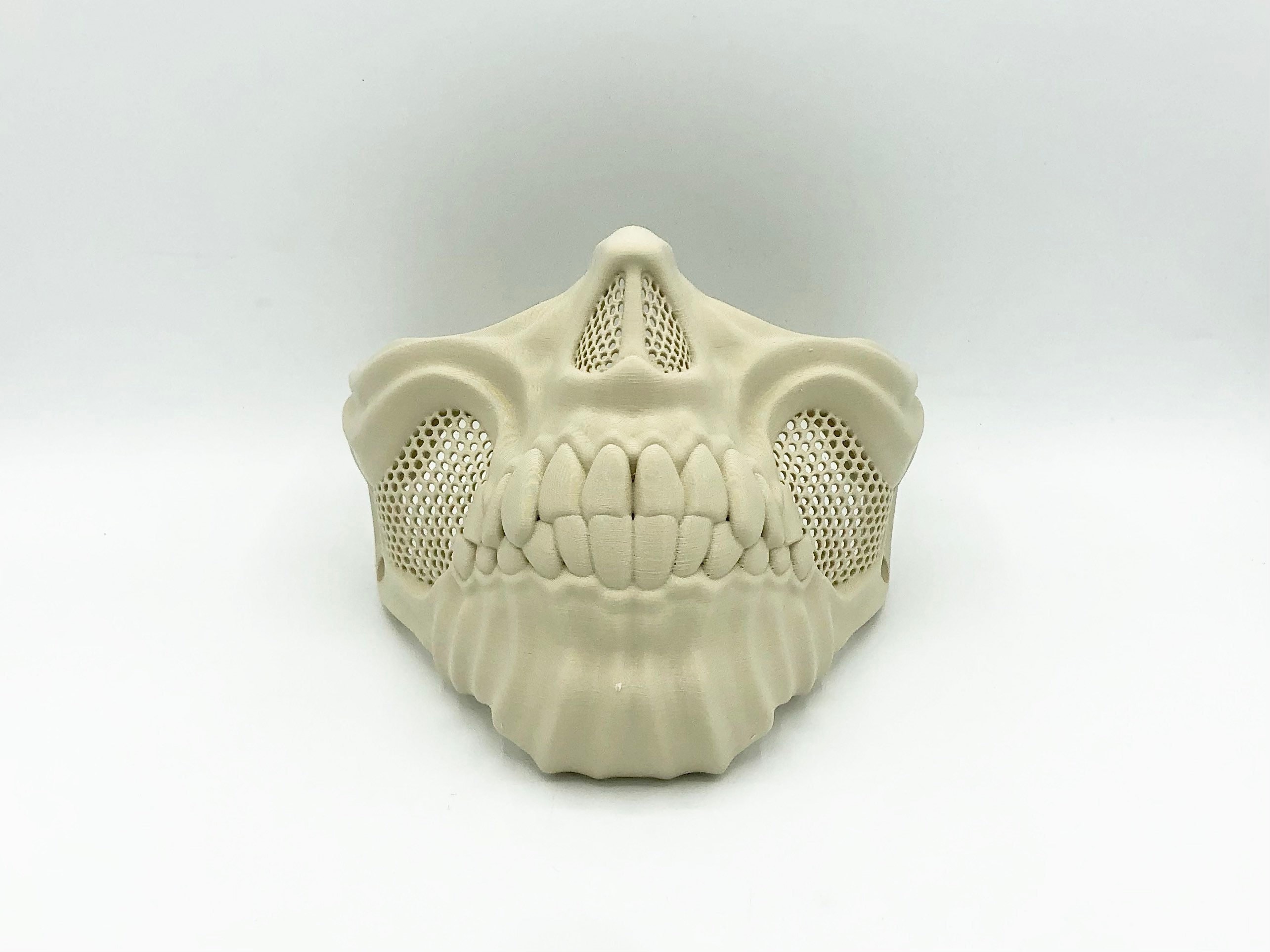 3D Printed Skull Cosplay Mask - Various Colors - Etsy