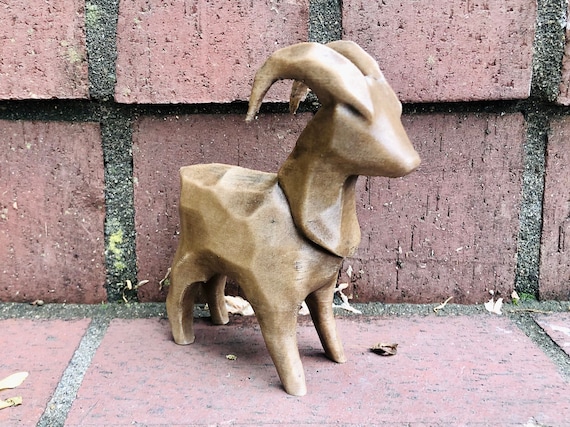 3D Printed Hand-painted Goat of Warding Statue Figure Inspired - Etsy