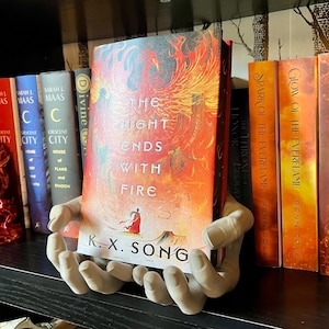 Cupped Hands Book Stand - Forward Facing Book Display - 3D Printed ...