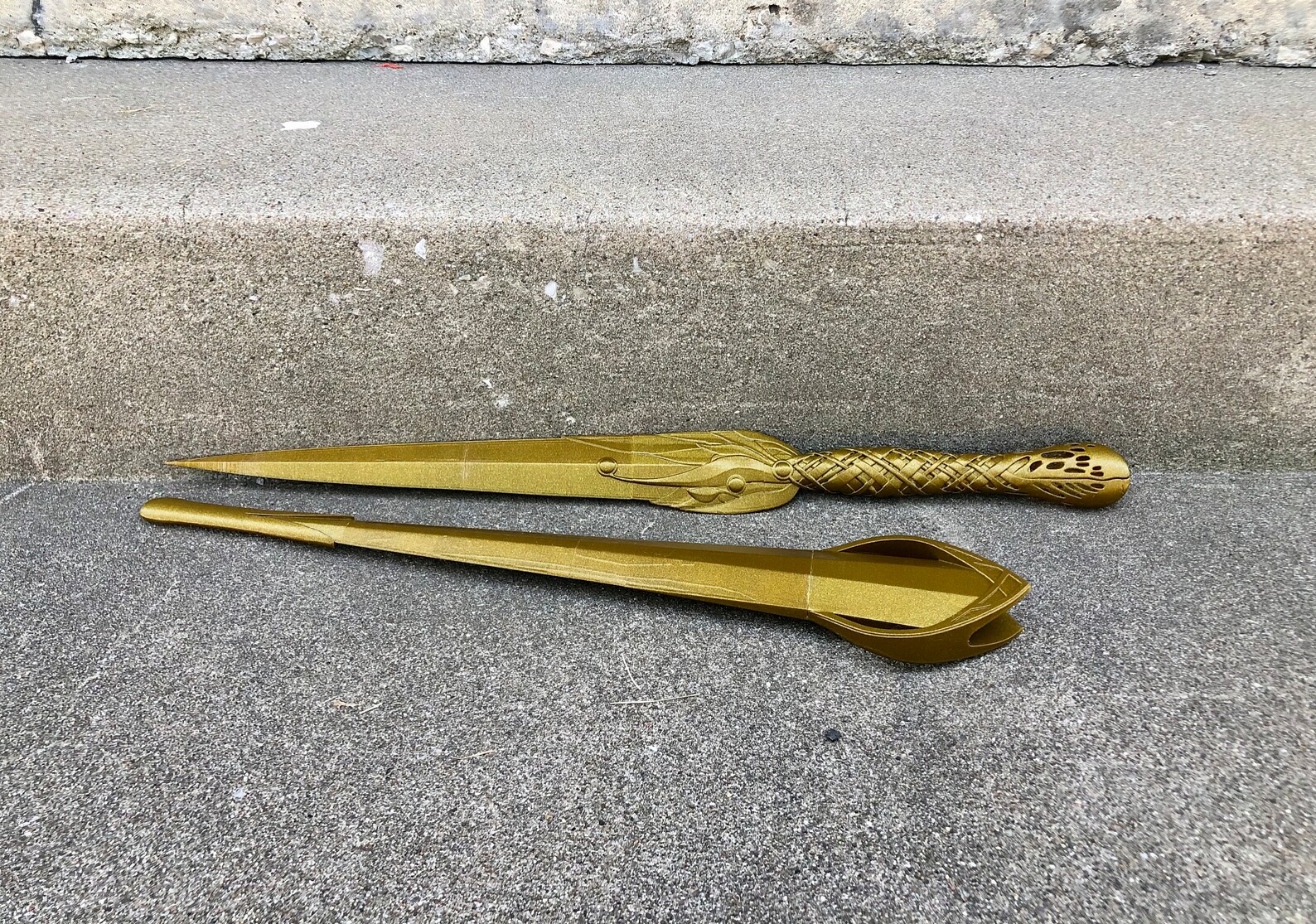 Galadriels Dagger 3d Printed Elven Dagger And Sheath Etsy