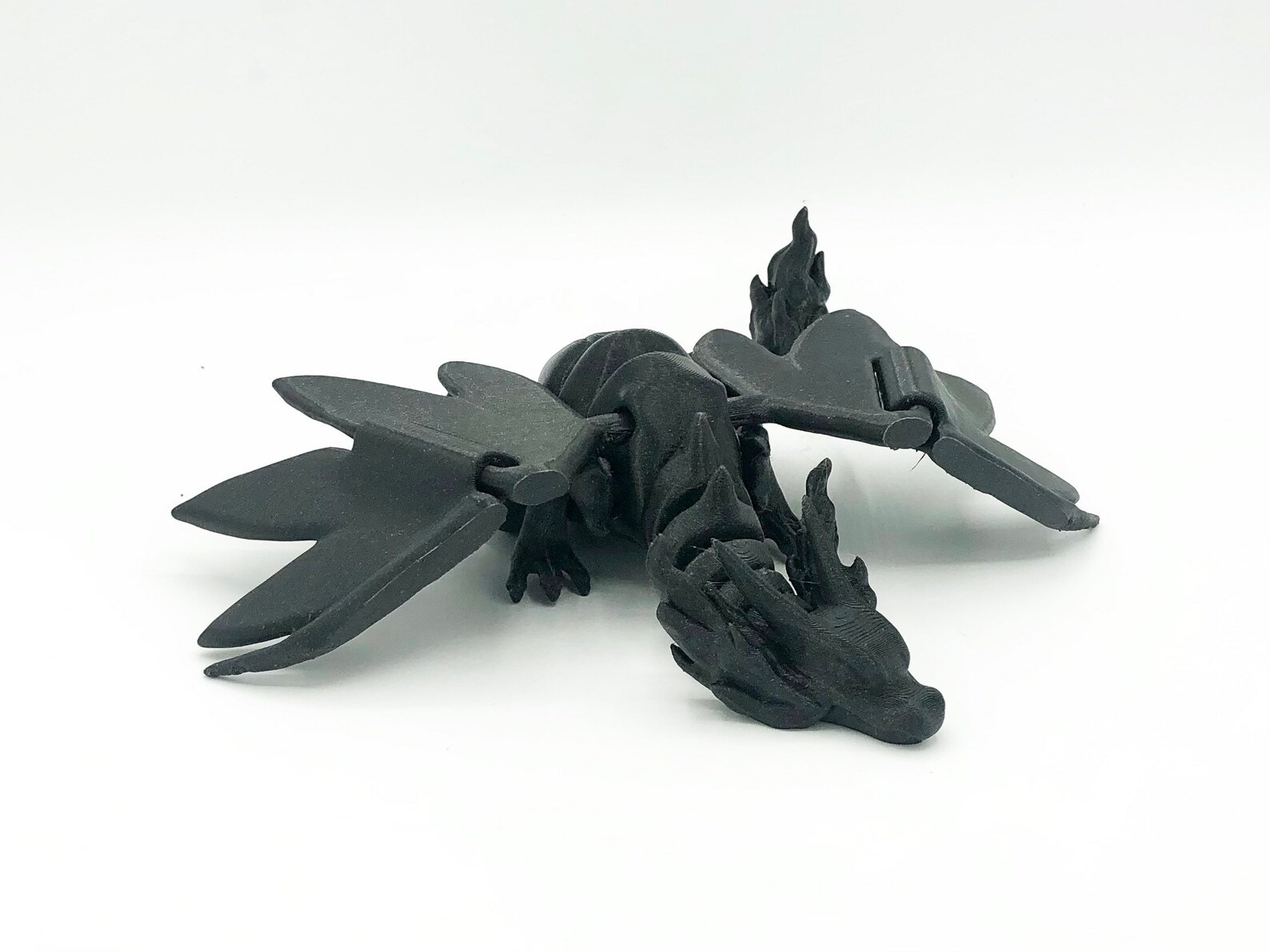 3D Printed Articulated Flexi Mega Charizard Fire Dragon Fidget - Etsy