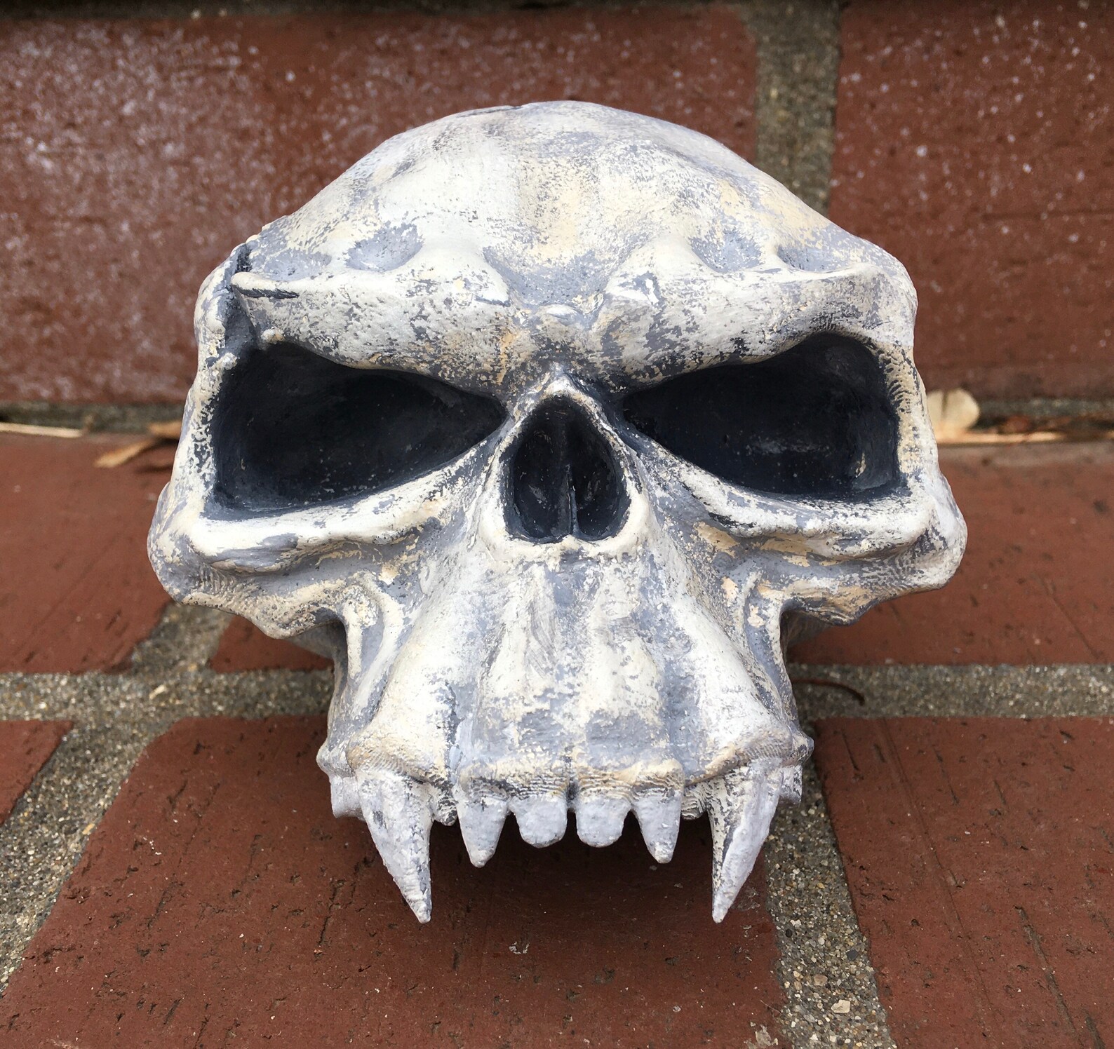 Hand-painted World of Warcraft Inspired Skull of Gul'dan | Etsy