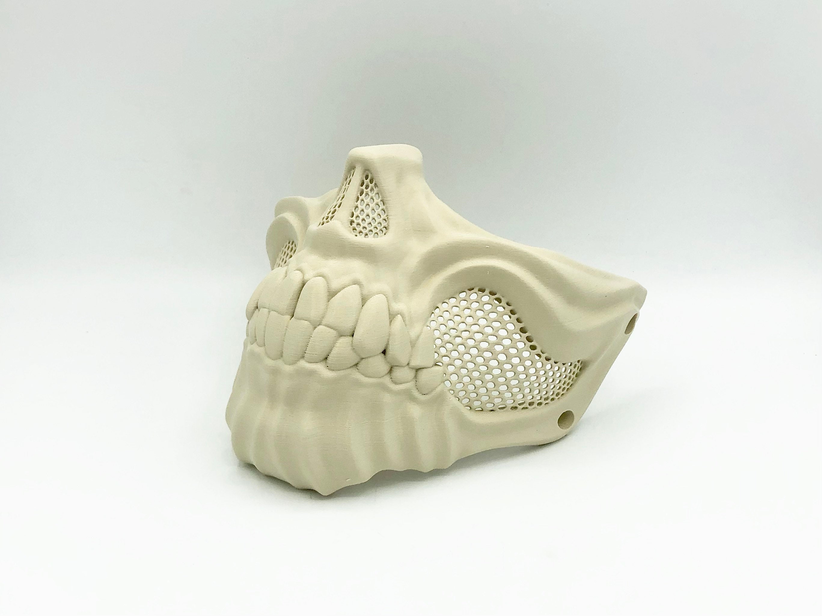 3D Printed Skull Cosplay Mask - Various Colors - Etsy