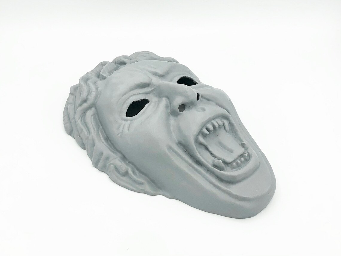 3D Printed Weeping Angel Mask Inspired by Doctor Who - Etsy