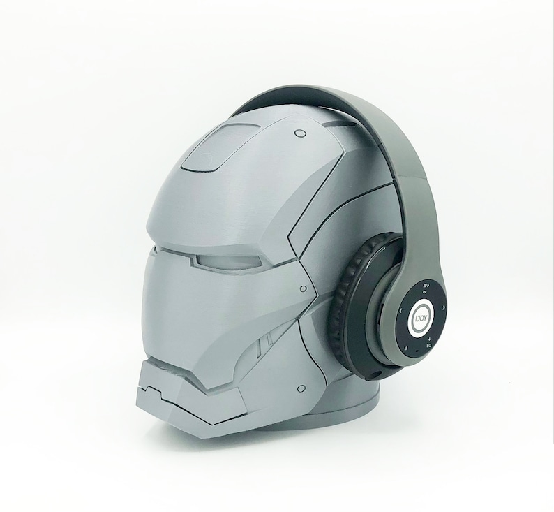 Iron Man Headphone Head - 3D Printed Headphone Stand Bust - Etsy