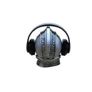Hand-painted Medieval Lothric Knight Headphone Head 3D Printed Gaming ...