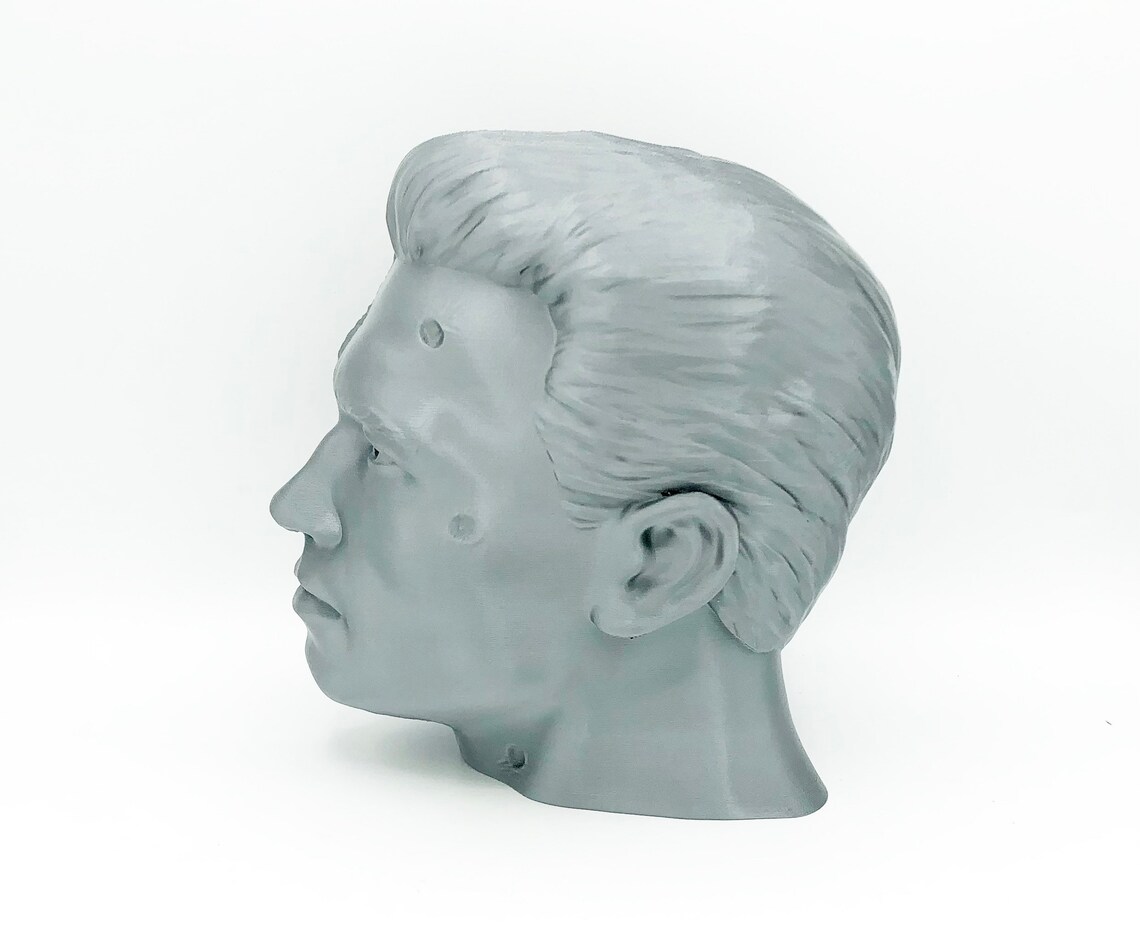 Terminator Headphone Head 3D Printed Headphone Stand Bust - Etsy