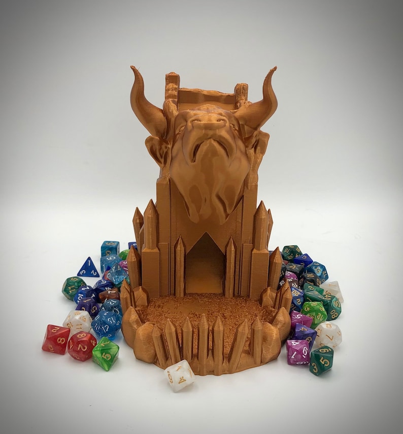 Classic Minotaur Dice Tower From Possibly Cool Dice Towers by | Etsy