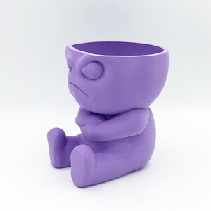 Grumpy Planter 3D Printed Succulent Planter Pot Vase - Various Colors ...