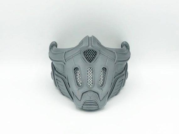 3D Printed Cyber Cosplay Mask Various Colors - Etsy