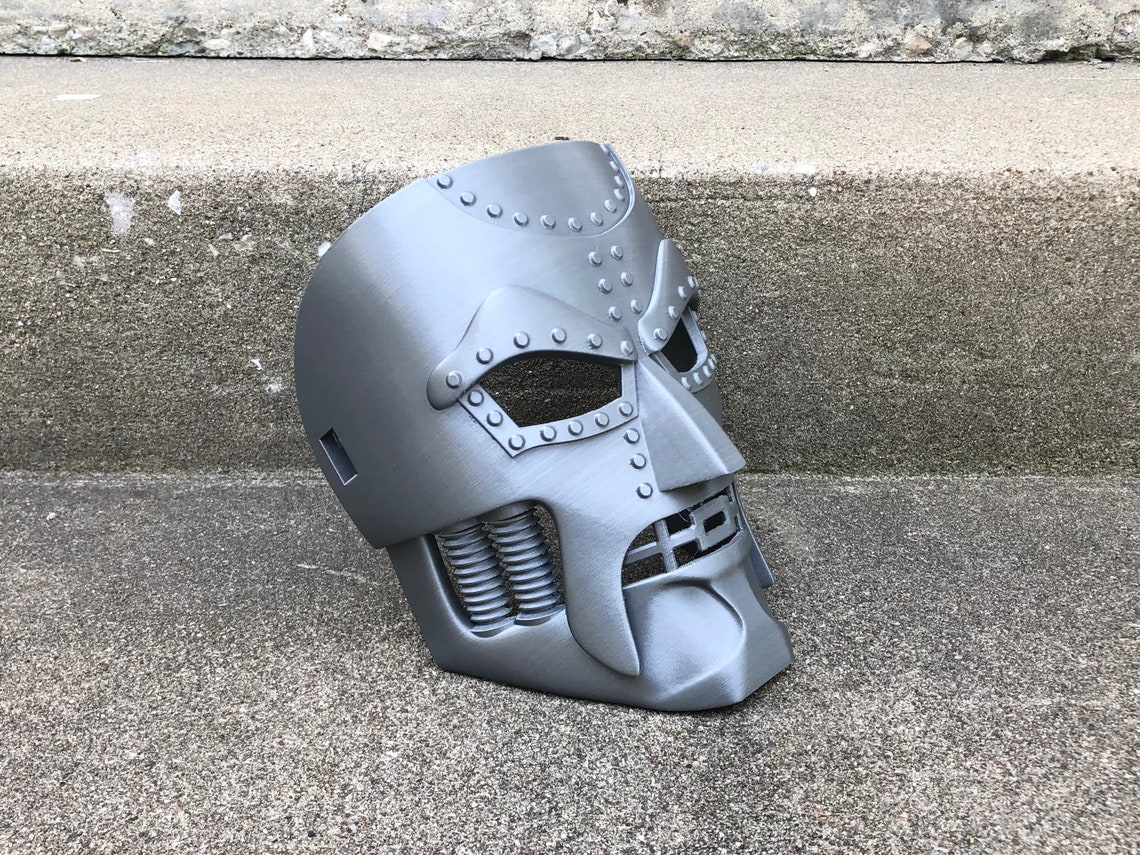3D Printed Doctor Victor Von Doom Inspired Mask - Etsy