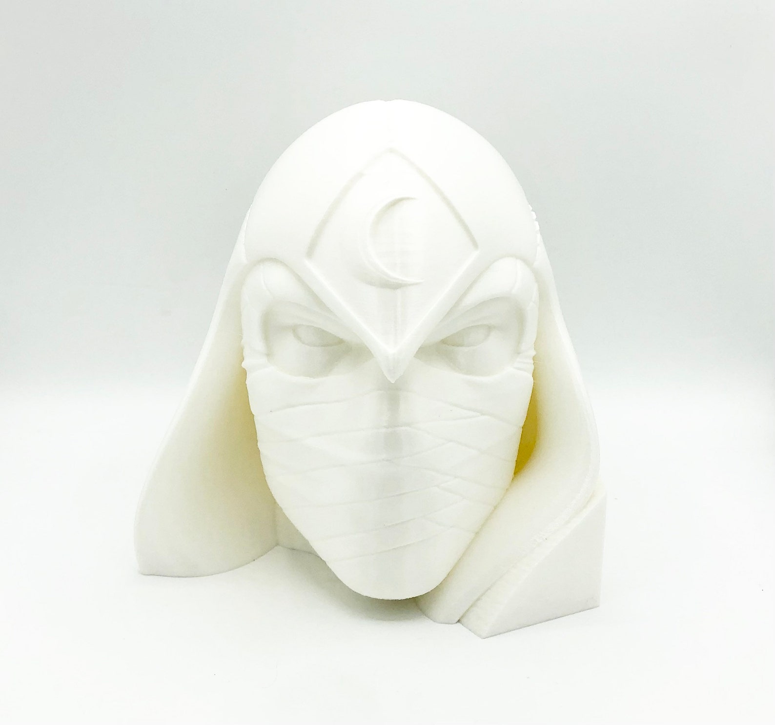 Moon Knight Headphone Head 3D Printed Headphone Stand Bust | Etsy