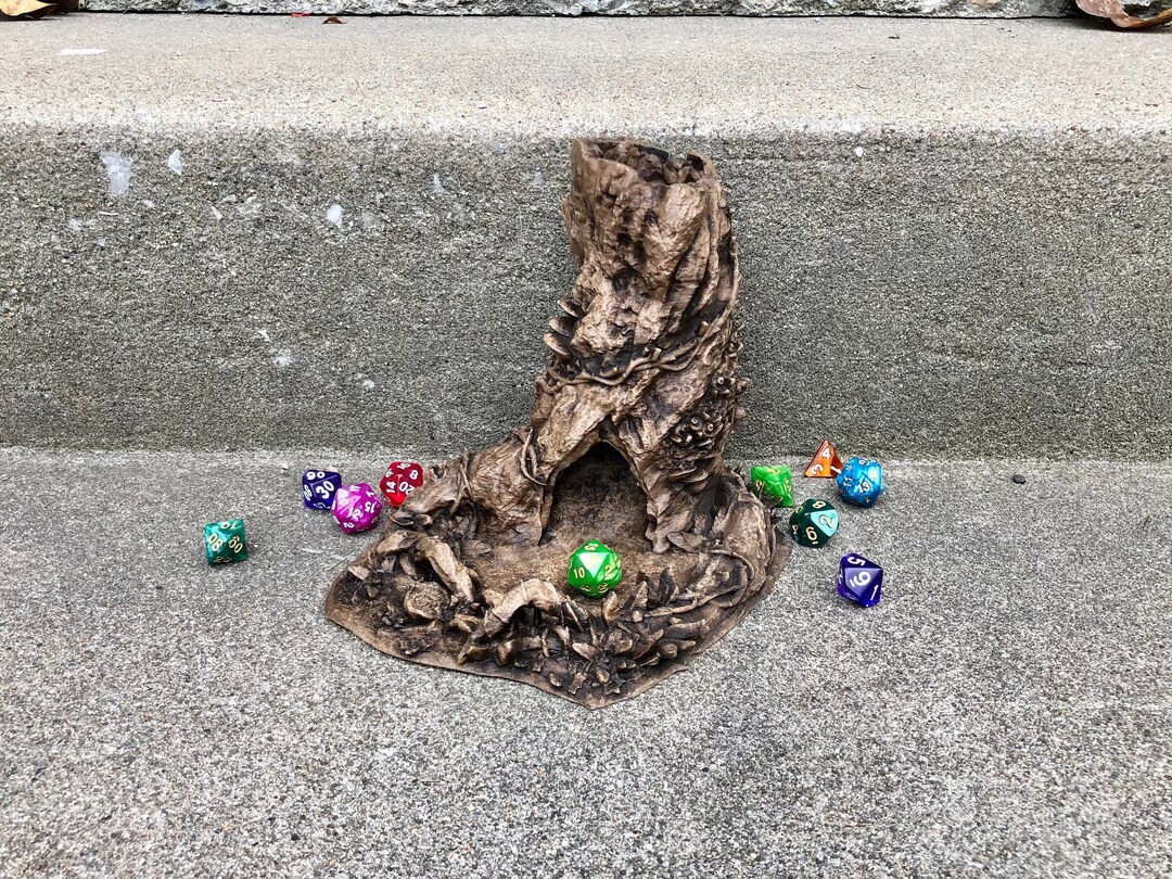 Magic Trunk Tree Stump Dice Tower From the Game of Destiny Dice Towers ...
