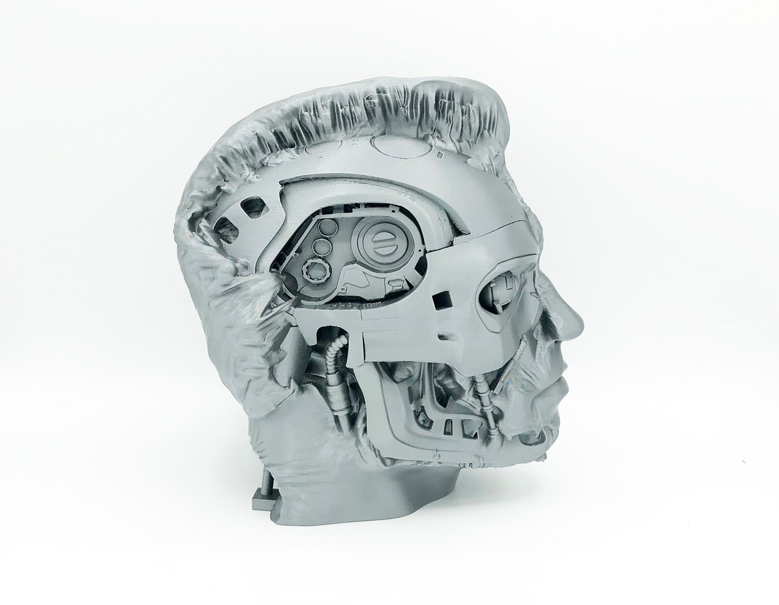 Terminator Headphone Head 3D Printed Headphone Stand Bust - Etsy