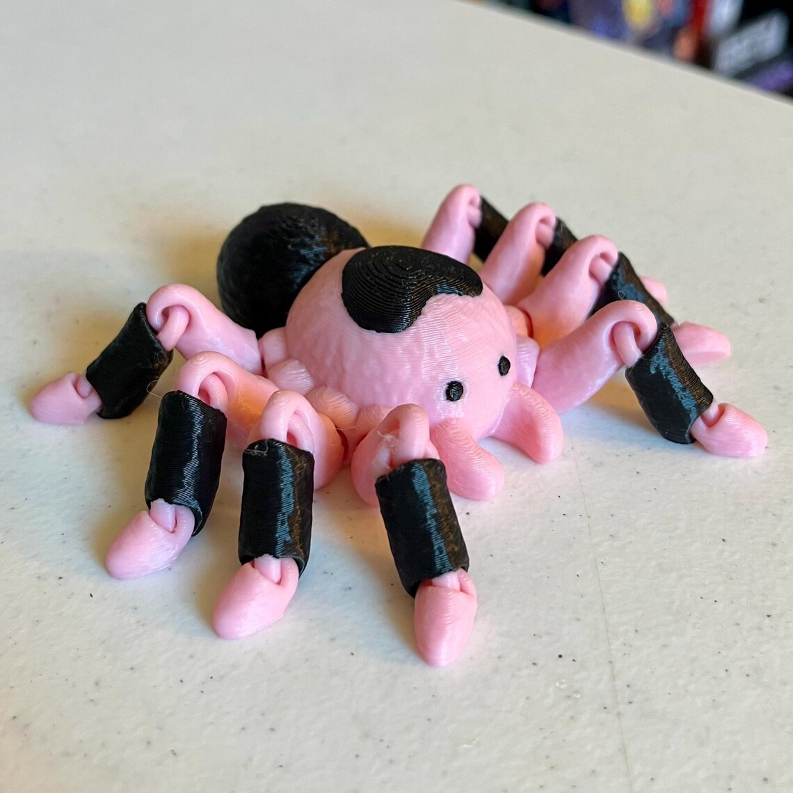Valentine Tarantula Flexi Figure - 3D Printed Articulated Spider - Etsy
