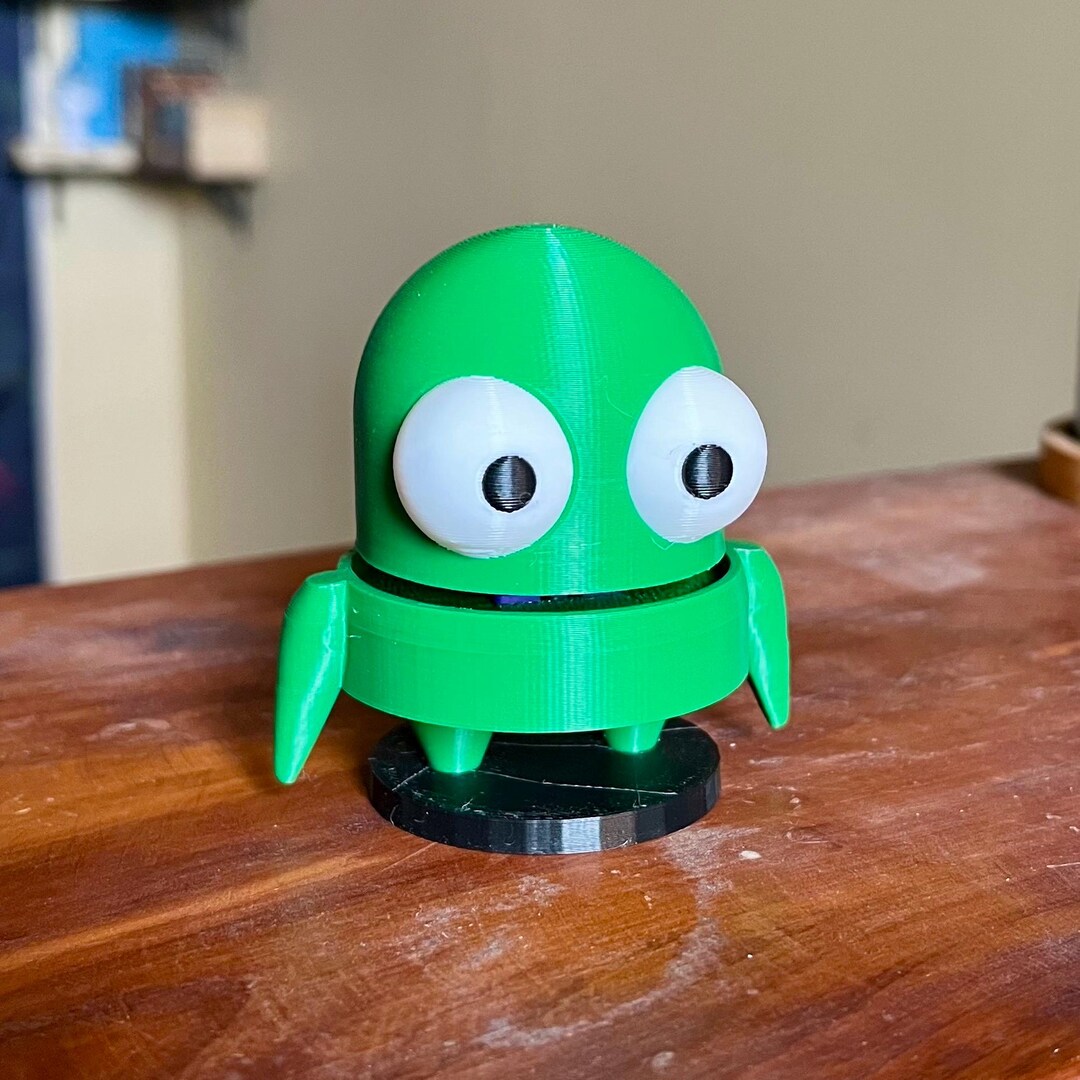 Robot Puppet Companion Fidget Clicker Key Cap Figure - Video Game ...