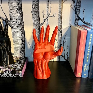 Demon Hand Book Stand - Left and Right Hand Book Display - 3D Printed ...