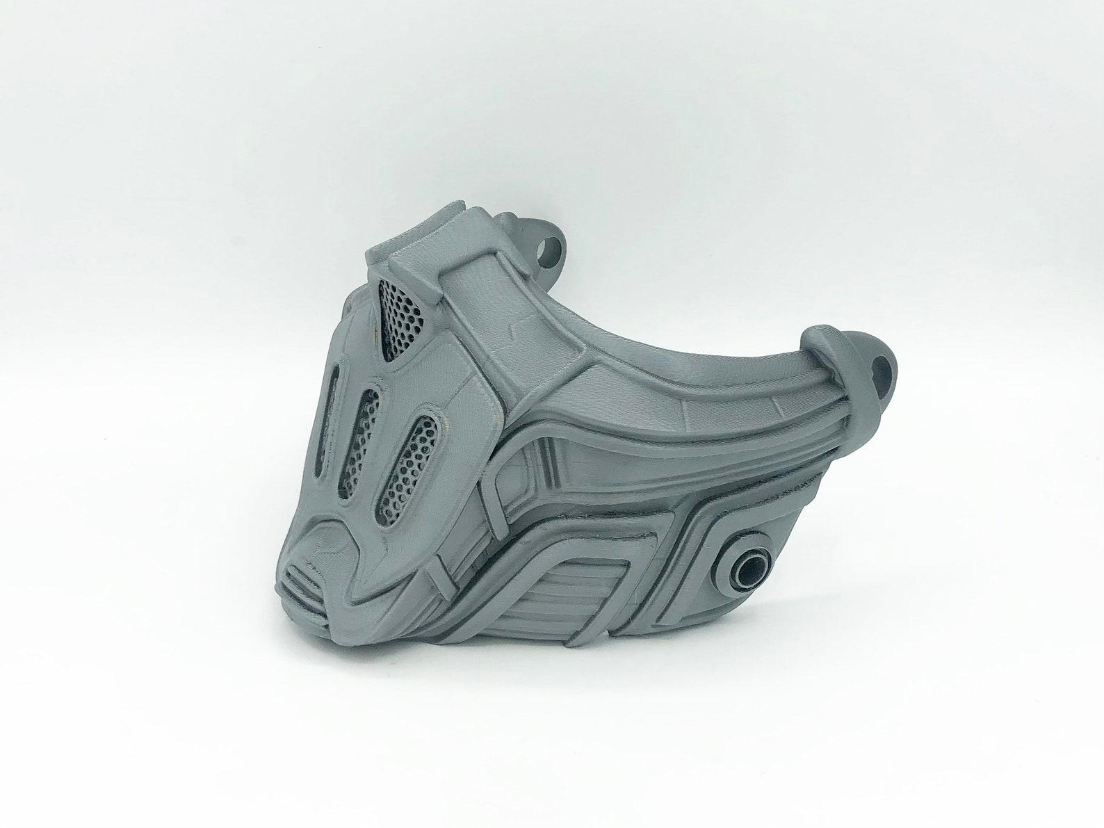 3D Printed Cyber Cosplay Mask Various Colors | Etsy