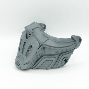 3D Printed Cyber Cosplay Mask - Various Colors - Etsy