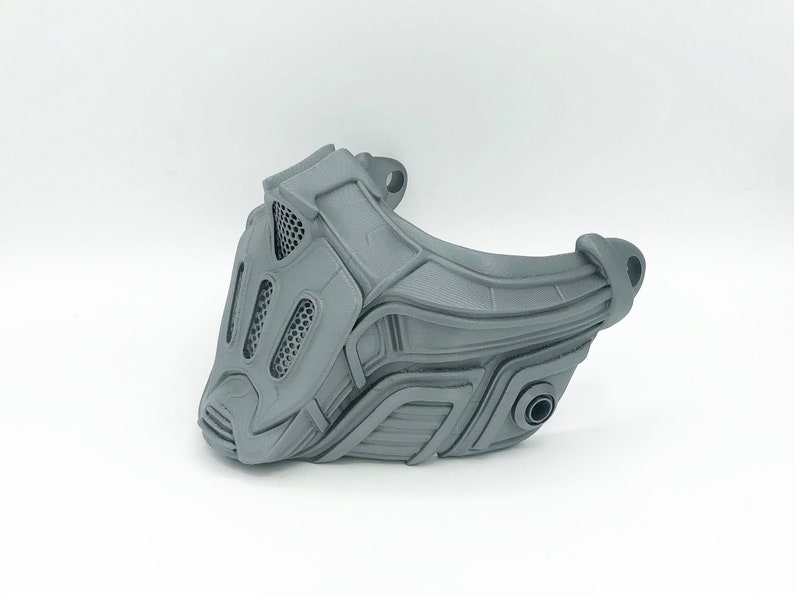 3D Printed Cyber Cosplay Mask Various Colors - Etsy