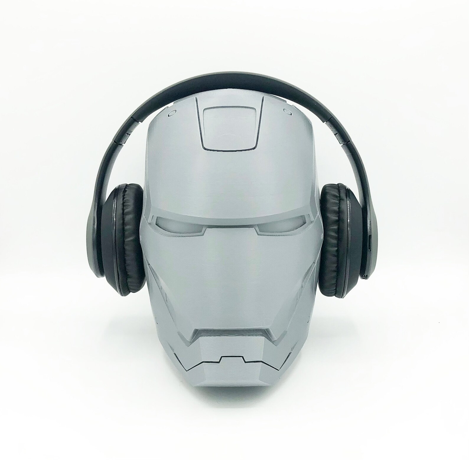 Iron Man Headphone Head - 3D Printed Headphone Stand Bust - Etsy