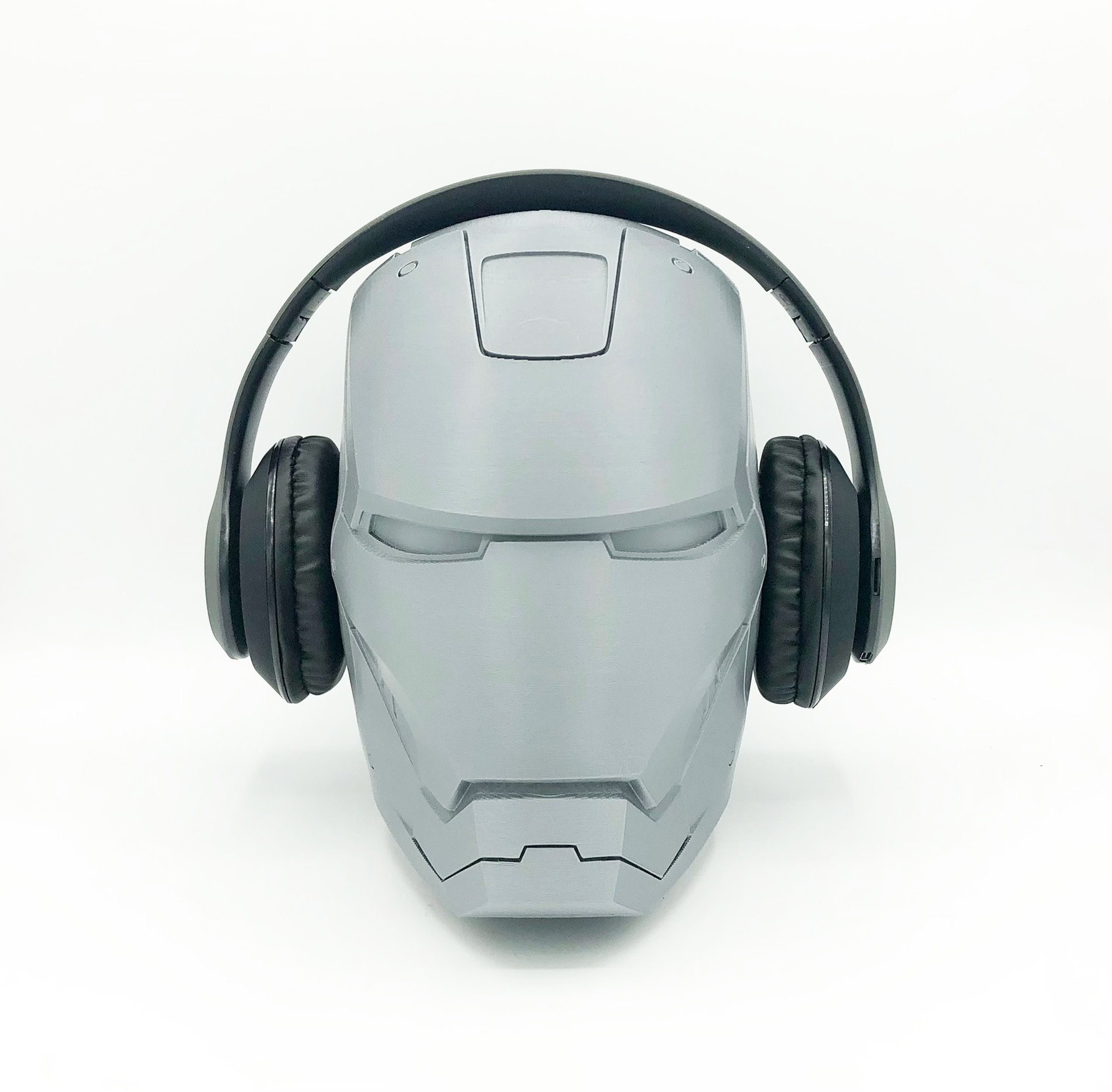 Iron Man Headphone Head - 3D Printed Headphone Stand Bust - Etsy