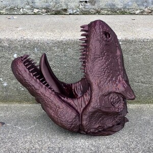 Allosaurus Head Wall Art Mount - 3D Printed Bust - Etsy