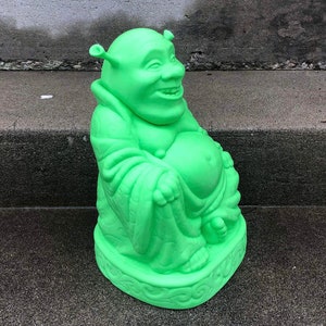 Colossal Shrek Buddha 3D Printed Statue Figure - Various Colors - Etsy