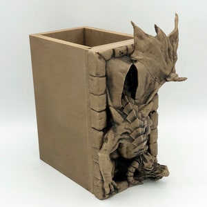 Black Dragon Book Nook Insert 3D Printed Hand-painted Fantasy Book Nook ...