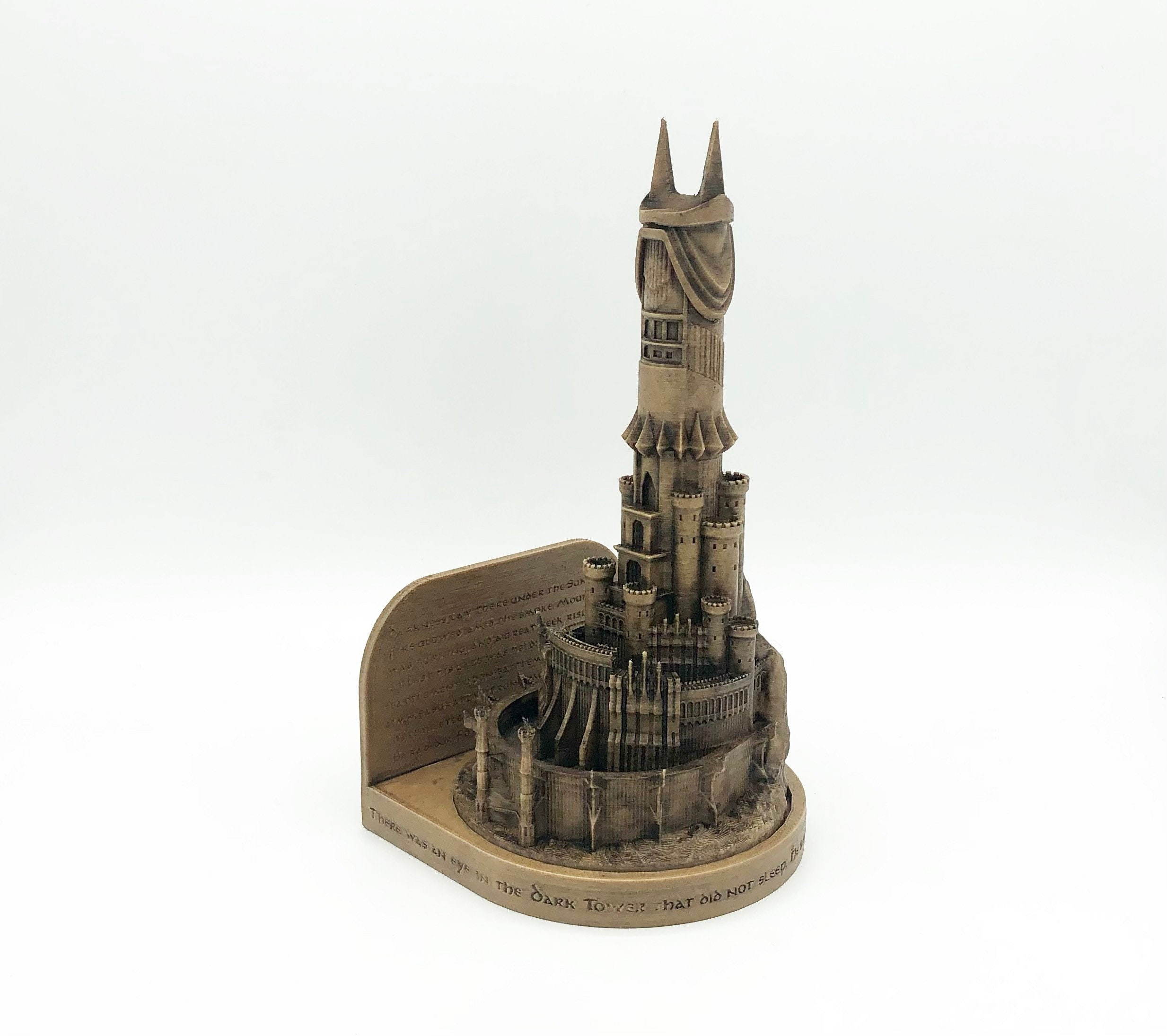 Two Towers Orthanc and Barad-dur Bookends 3D Printed - Etsy Canada