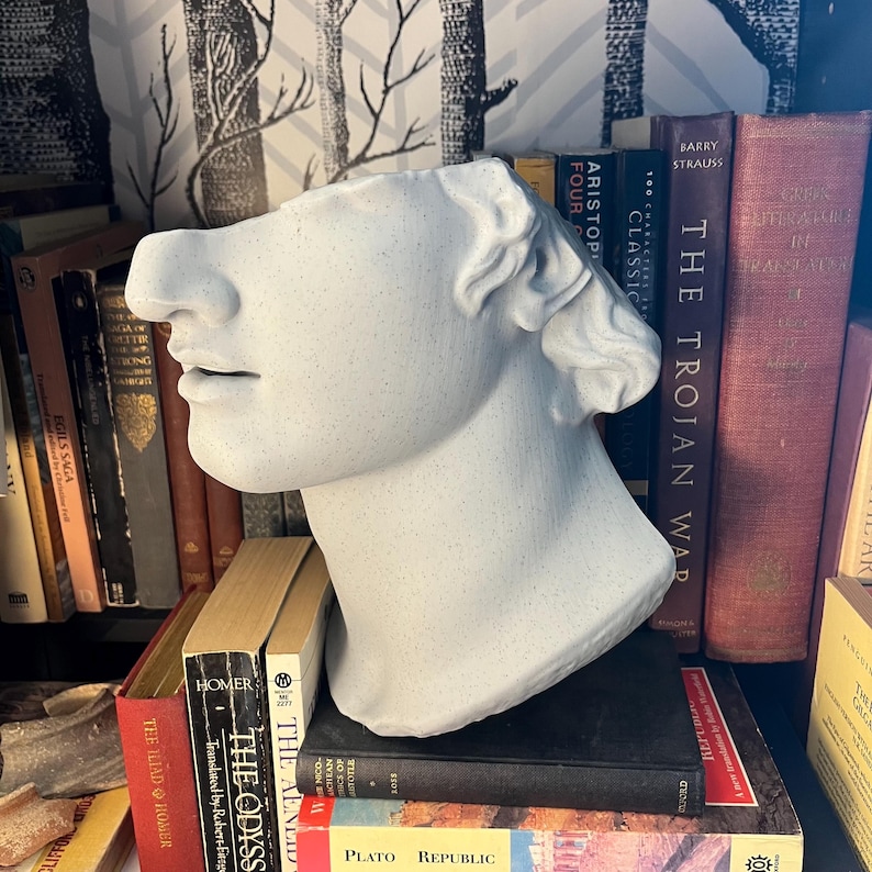 Colossal Head of a Youth Wall Decor - Fragmentary Hellenistic Greek ...