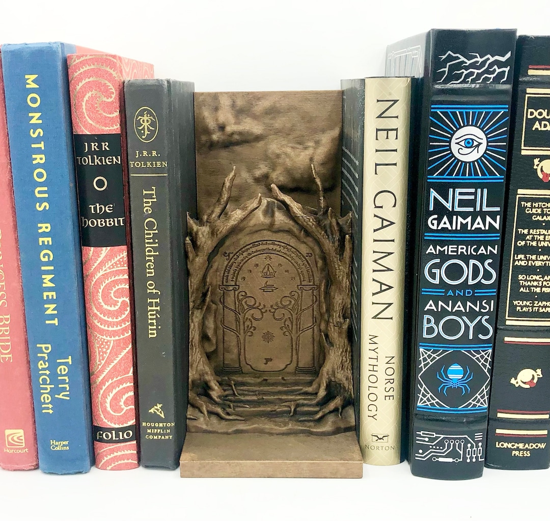 Doors of Durin Khazad-dum Moria Illuminated Book Nook Insert - 3D ...
