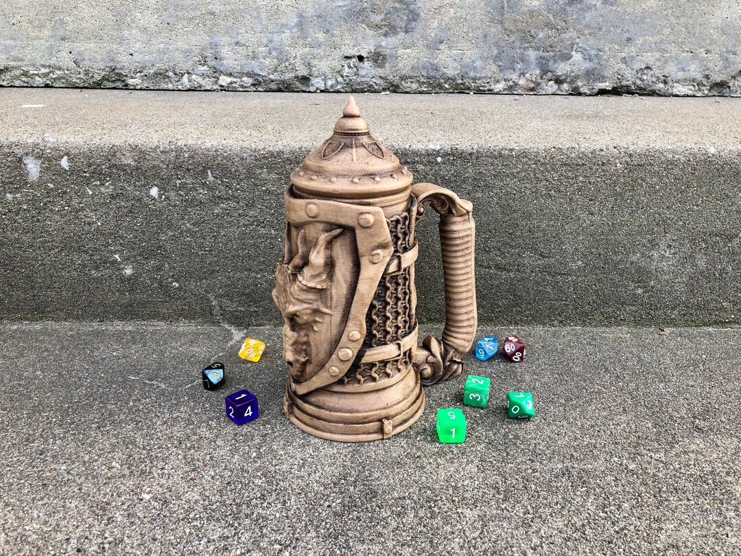 The Fighter Mythic Mug Dice Vault and Can Holder From Mythic Mugs by ...