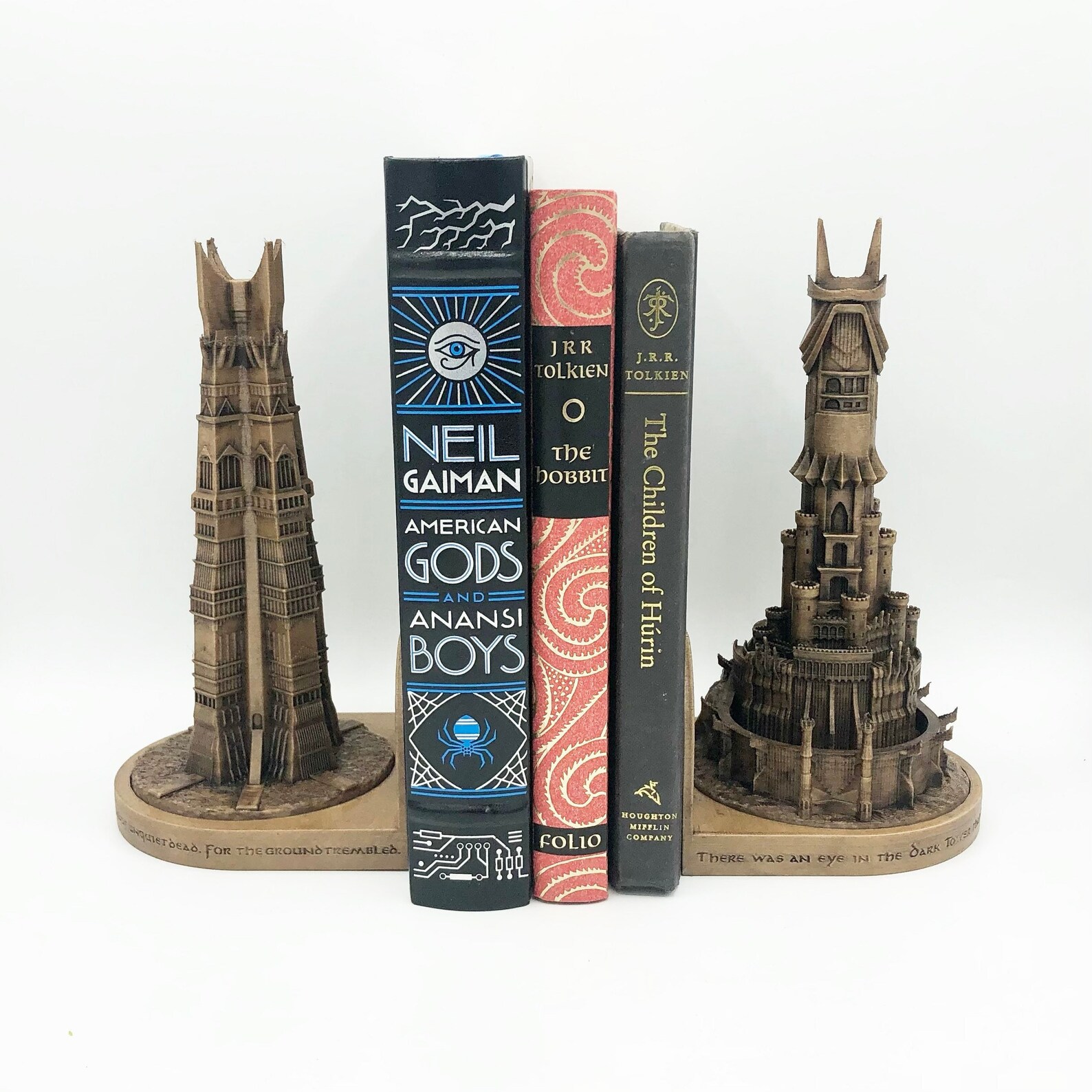 Two Towers Orthanc and Barad-dur Bookends 3D Printed - Etsy