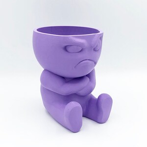 Grumpy Planter 3D Printed Succulent Planter Pot Vase - Various Colors ...