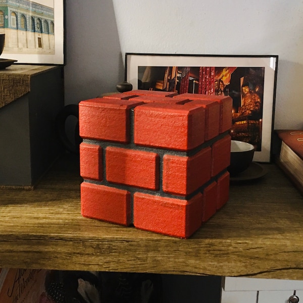 Mario Block 3d Print - Etsy
