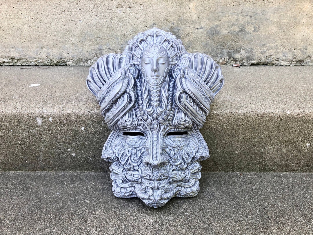 Ornate Interdimensional Traveler Mask - 3D Printed Mask - Etsy