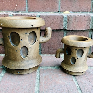 3D Printed Hand-painted Gyroid Lloid Succulent Planter Vase Inspired by ...