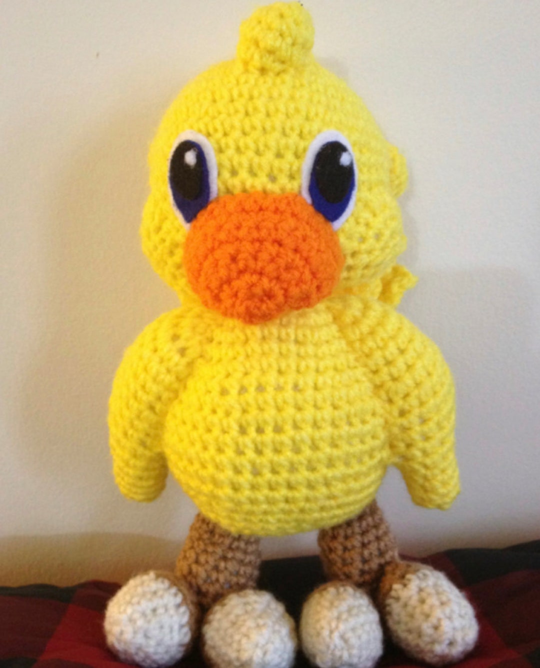 Crocheted Chocobo Final Fantasy Yellow Bird Pattern - Etsy