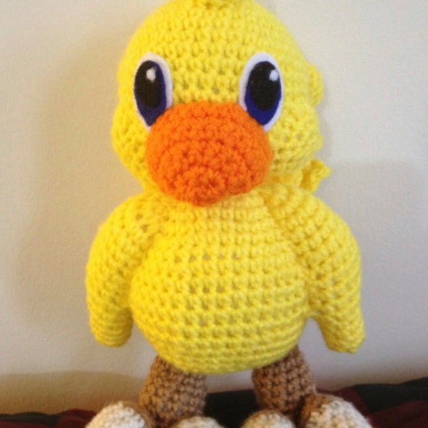 Yellow Chocobo Final Fantasy Crochet Pattern - Etsy