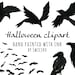 Watercolour Clipart, Halloween Clipart, Witch, Digital Watercolor ...