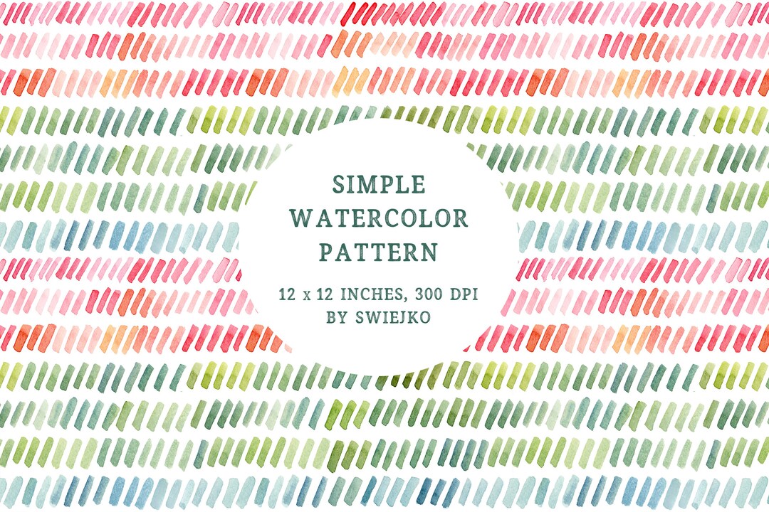 Seamless Digital Paper, Watercolor Hatching Pattern, Scrapbook Paper ...