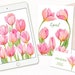 Tulip Clipart, Birth Month Flowers, Aprilflower, Watercolor Clipart Set ...