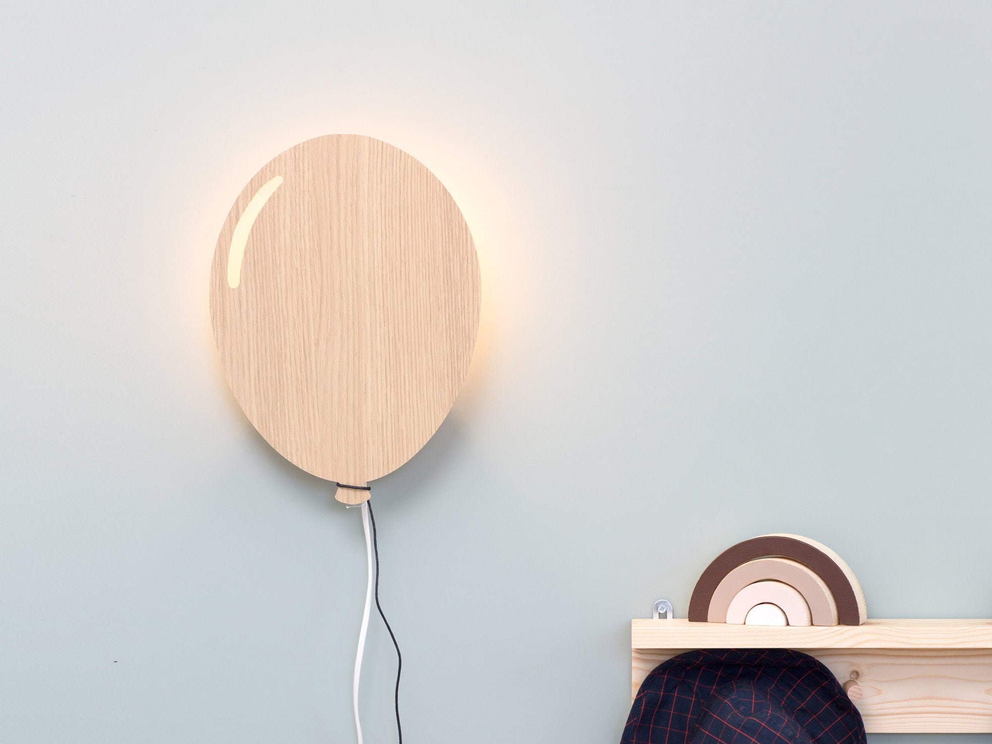 Nursery Light Night Light New Baby Gift Wall Light Balloon | Etsy