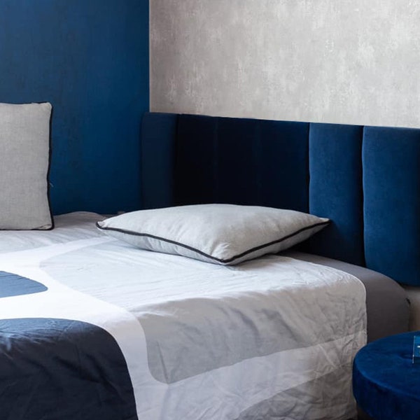 Velvet King Size Headboard - Etsy