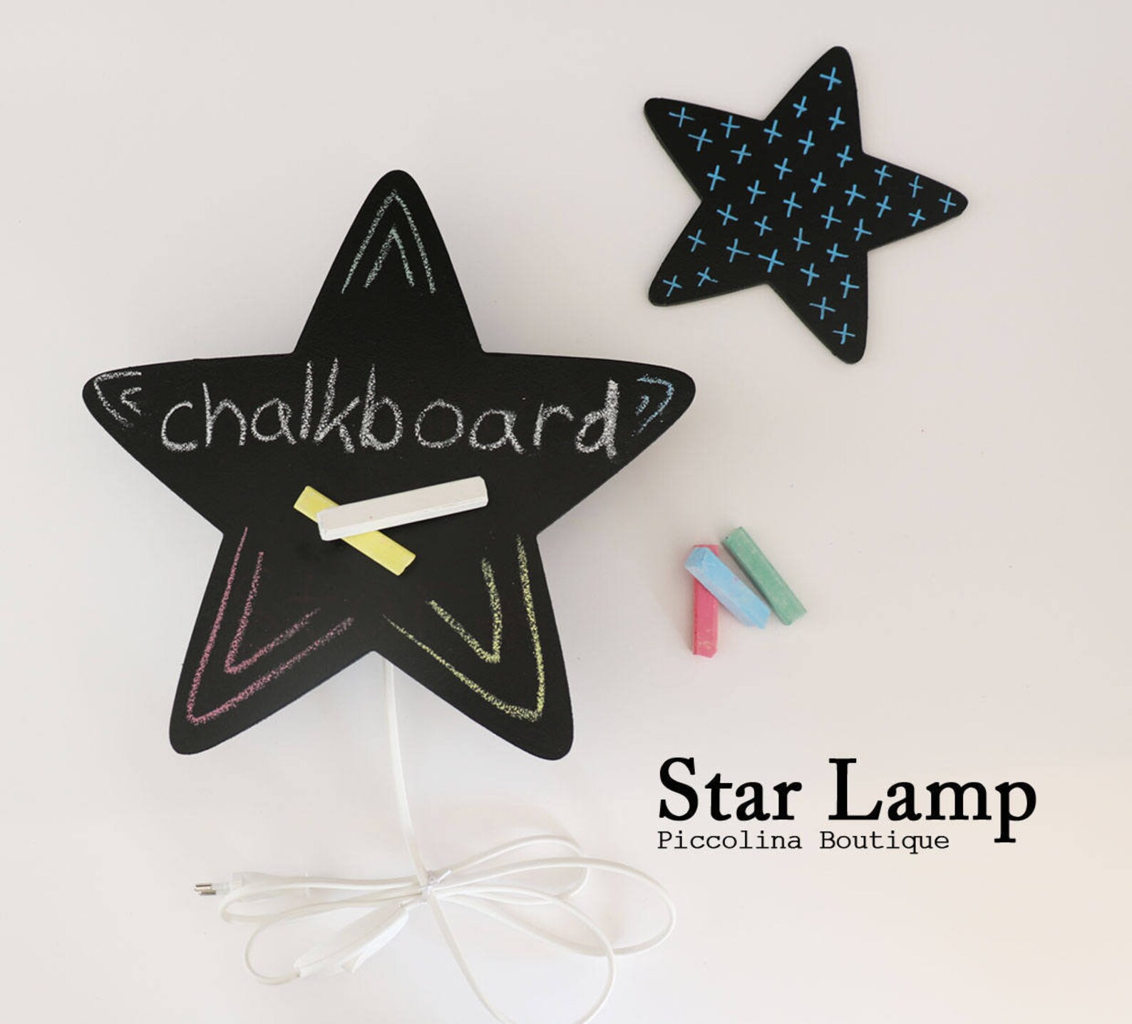 Star Night Light, LED Wall Lamp, Kids Wall Lights, Children Night Light ...